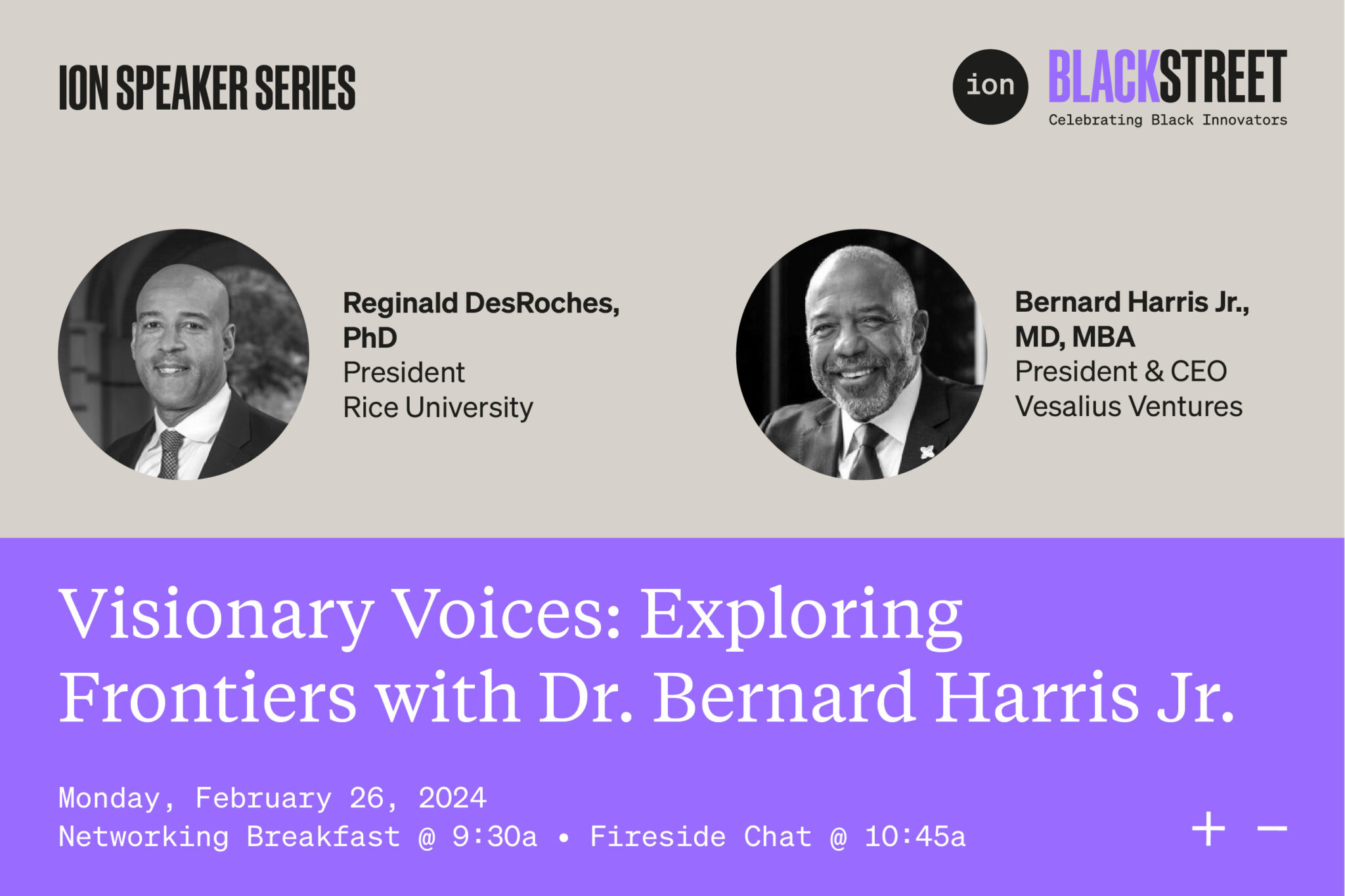 Blackstreet x Visionary Voices: Exploring Frontiers with Dr. Bernard ...
