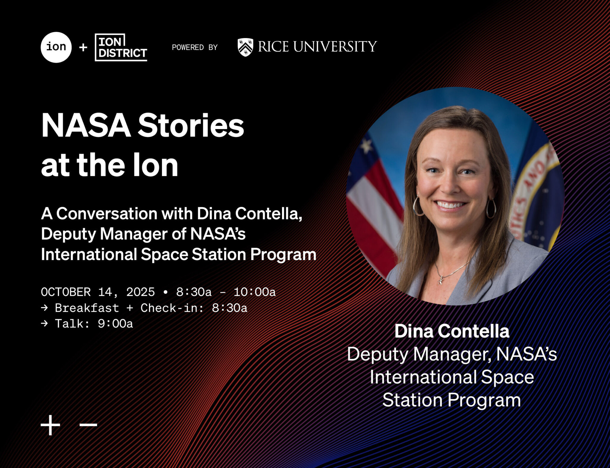NASA Stories at the Ion: Dina Contella, Deputy Manager, NASA’s ...